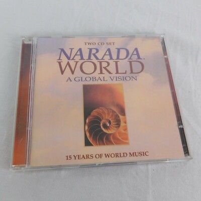 Narada World Global Vision 15 Years Music 2 CD Set 1997 PROMO ...