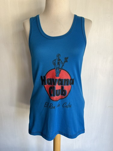 HAVANA CLUB RUM Official "El Ron de Cuba" Tank Top T-Shirt Size Medium ...