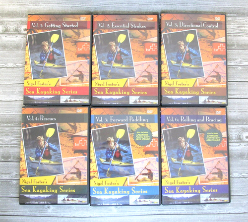 Nigel Foster's Sea Kayaking Volumes 1,2,3,4,5,6 (DVD Series, 2004 ...