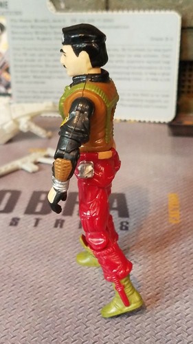 GI JOE ~ 1986 DIAL TONE MISSION BRAZIL ~ HIGH GRADE & UNCRACKED ~100% ...