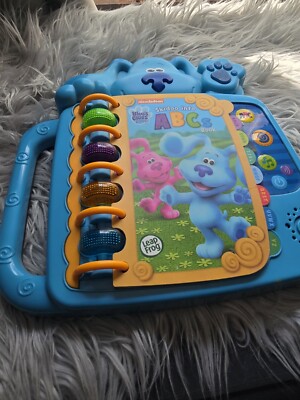 LeapFrog Blues Clues and You! Skidoo Into ABCs Book for Kids, Blue ...