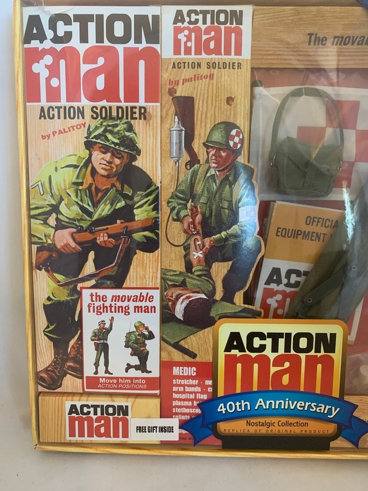 Hasbro Action Man Action Soldier Medic 12" Figure,40th Anniversary ...