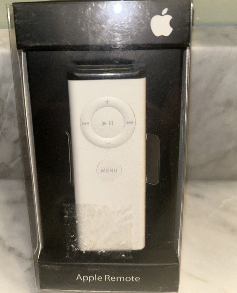Apple Remote MA128G/B Genuine Apple TV iPod and Mac Remote 2005 ...