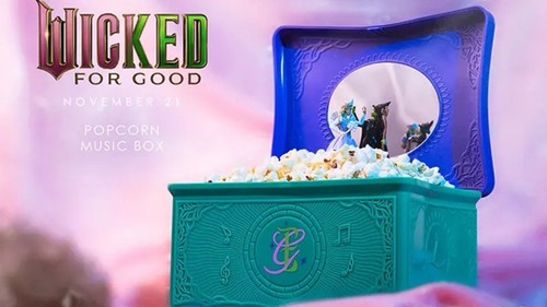 Wicked For Good Regal Exclusive Popcorn Music Box! In Hand! New! | eBay