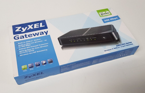 Zyxel AMG1302 Series Wireless N ADSL2+ 4-PORT GATEWAY | eBay UK