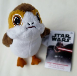 New Disneyland Star Wars Galaxy's Edge Shoulder Porg Plush Cosplay ...