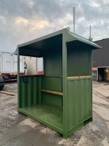 8ft x 4ft Smoking Shelter Shipping Container ( Kent ) | eBay UK