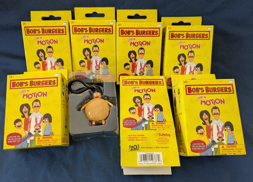 Bob's Burgers Chibi In Motion Clips : Lot of 6 sealed and 1 open w/Gene ...