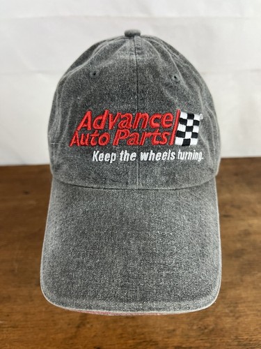 Advance Auto Parts Gray Strapback Baseball Cap Hat | eBay