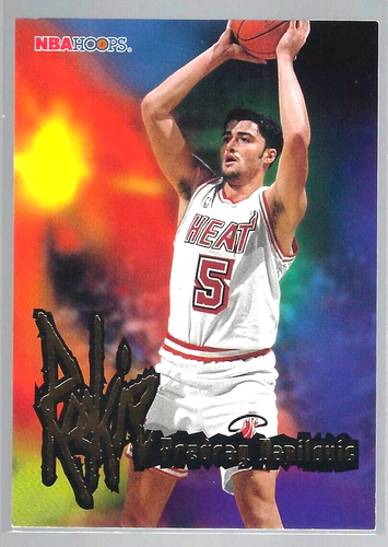 1996-97 NBA Hoops Rookie Predrag Danilovic Rookie Miami Heat #268 | eBay
