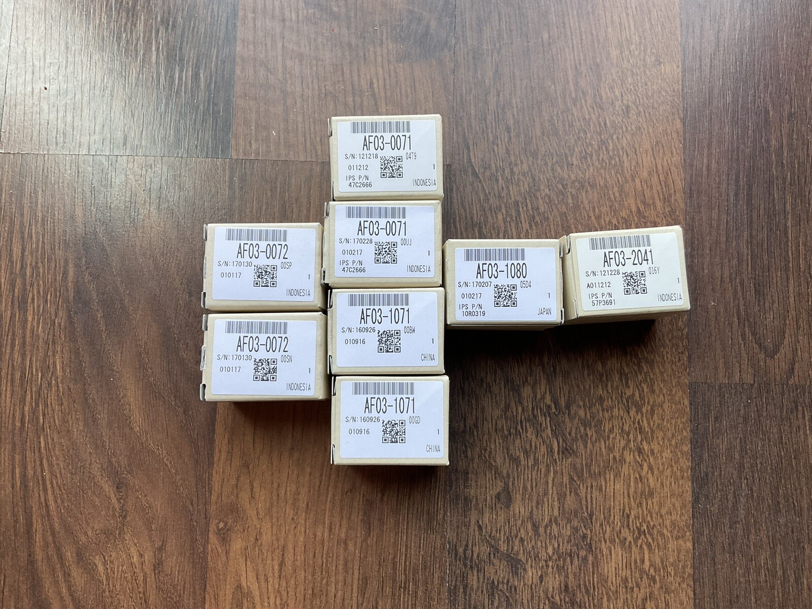 8-Genuine Paper Pickup Roller (2) AF03-0072 (1) 1080 (2) 1071 (2) 0071 ...