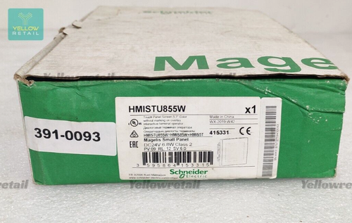 1x HMIS5T SCHNEIDER ELECTRIC TOUCH PANEL SCREEN 24 VDC HMIS5TU855W | eBay