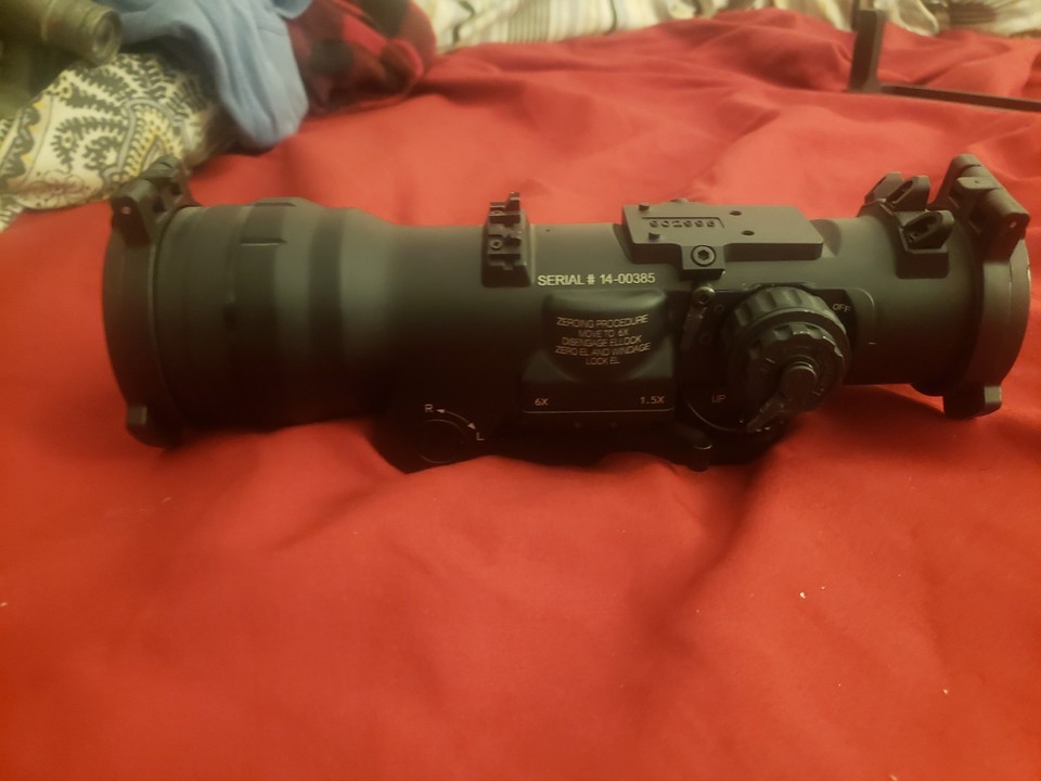 Elcan SpecterDR 1.5-6x 7.62/308 REPLICA Rifle Scope with QD Mount | eBay