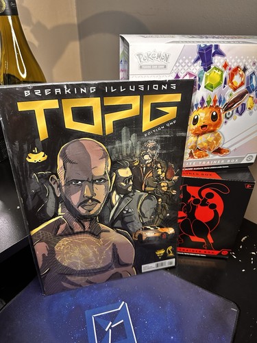FIRST EDITION Breaking Illusions TOP G Andrew Tate Comic Book Breaking ...