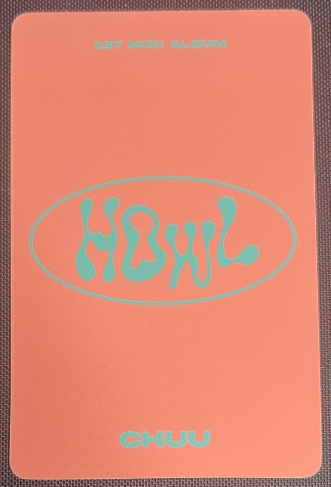LOONA Chuu HOWL 1st Solo Mini Album Kpop Poca Photocard v2 | eBay
