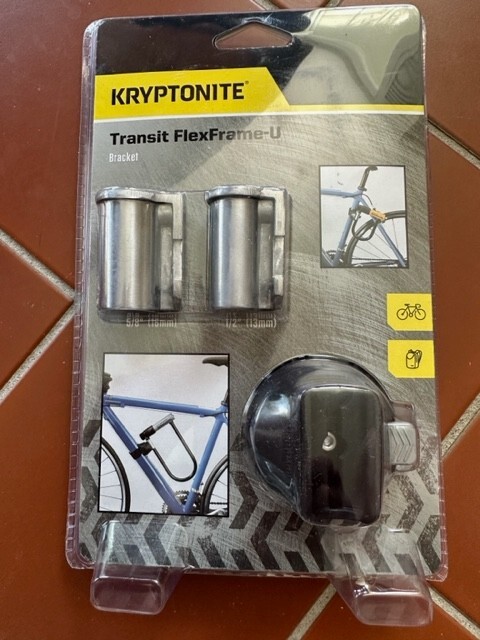 Kryptonite Transit FlexFrame-U Lock Bracket Bicycle Lock Frame Mount | eBay