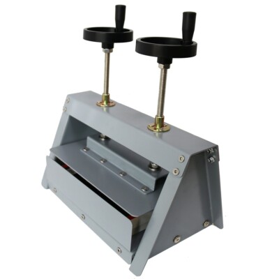 A4 Manual Double Handle Wheel Bill Press Flatten Machine Push & Pull ...