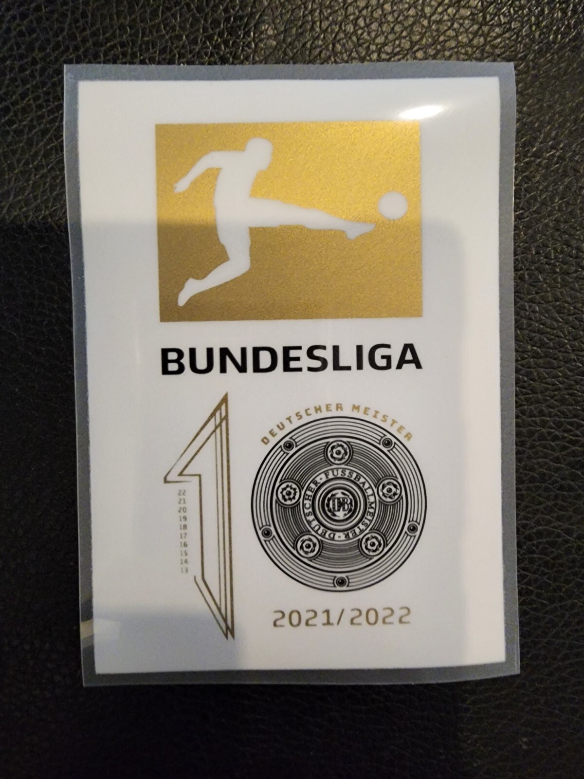 Bundesliga Bayern Munich Champions patch Set 2021/22 Deutscher Meister ...