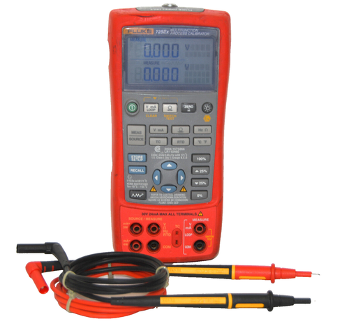 Fluke 725EX Intrinsically Safe Multifunction Process Calibrator | eBay