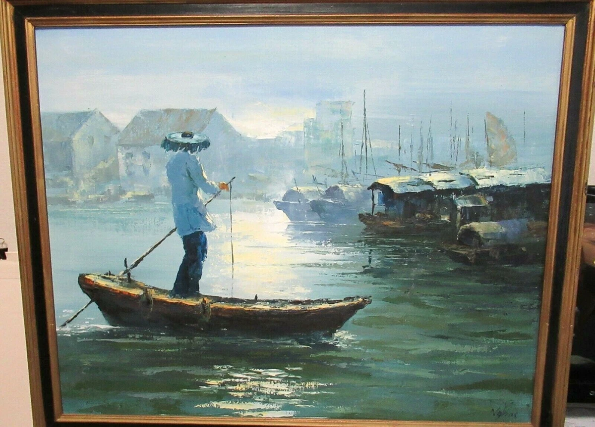 Filipino Fisherman Painting
