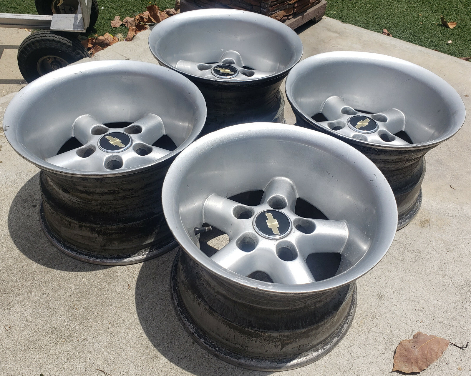 Carusi 15x10 wheels rim Eagle Alloy Billet Ultra Budnik Boyd style DEEP ...