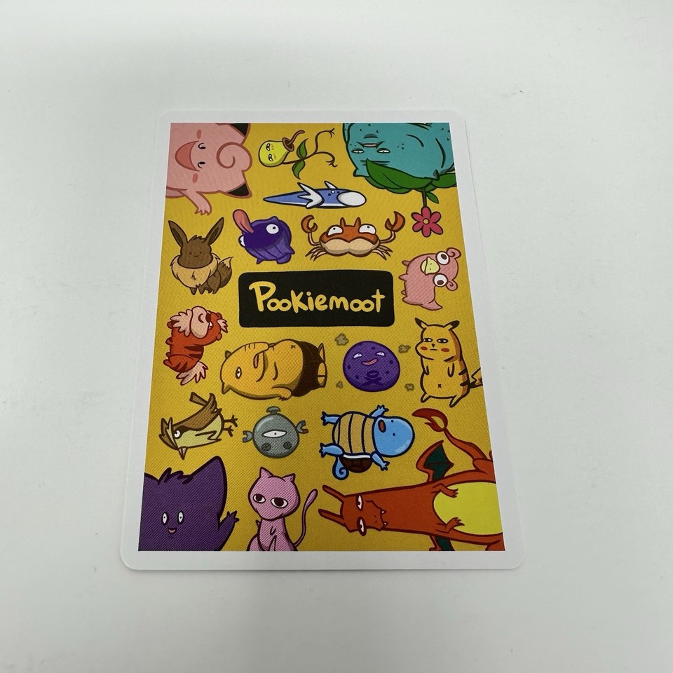Pikachu Pookiemoot Derp Card | eBay