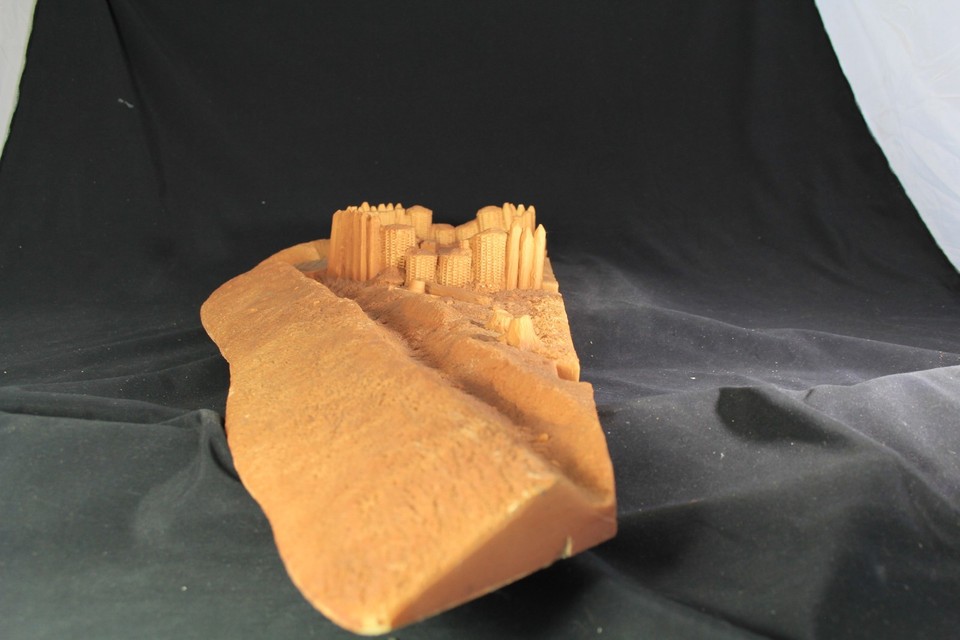 Conte Alamo Playset Terrain Section 31" Long Foam Diorama | eBay