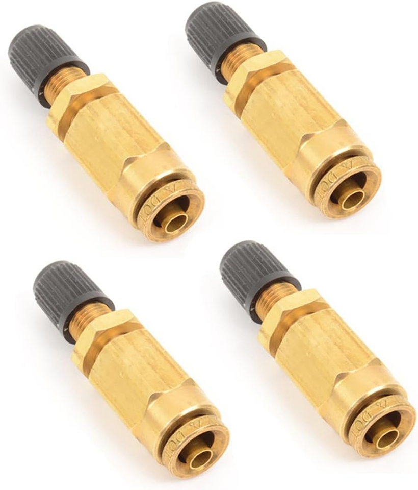 TORQUE 1/4 Inch Air Inflation Schrader Valve with Push to Connect for 1 ...