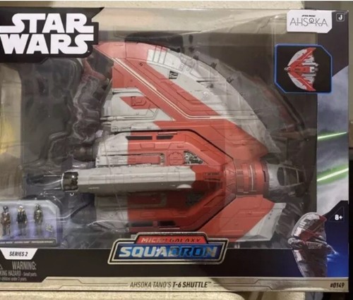 NEW Star Wars Micro Galaxy Squadron Ahsoka Tano’s T6 Shuttle T-6 IN ...