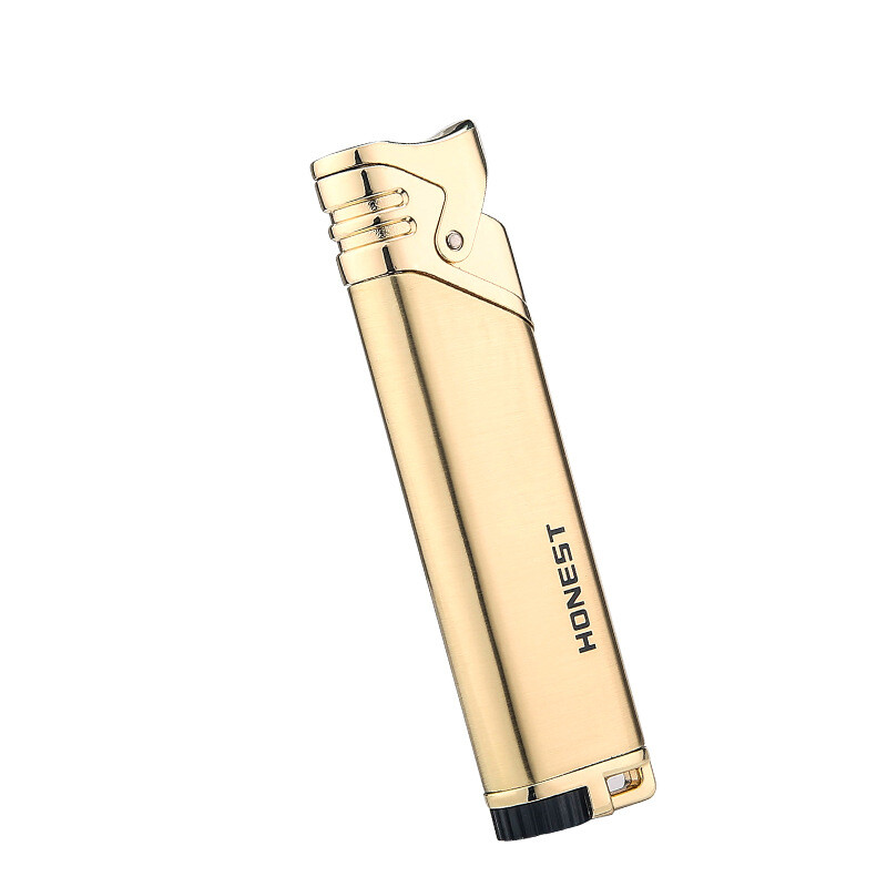 Metal Windproof JET Lighter Flame Torch With Cigar Punch Gas Butane ...