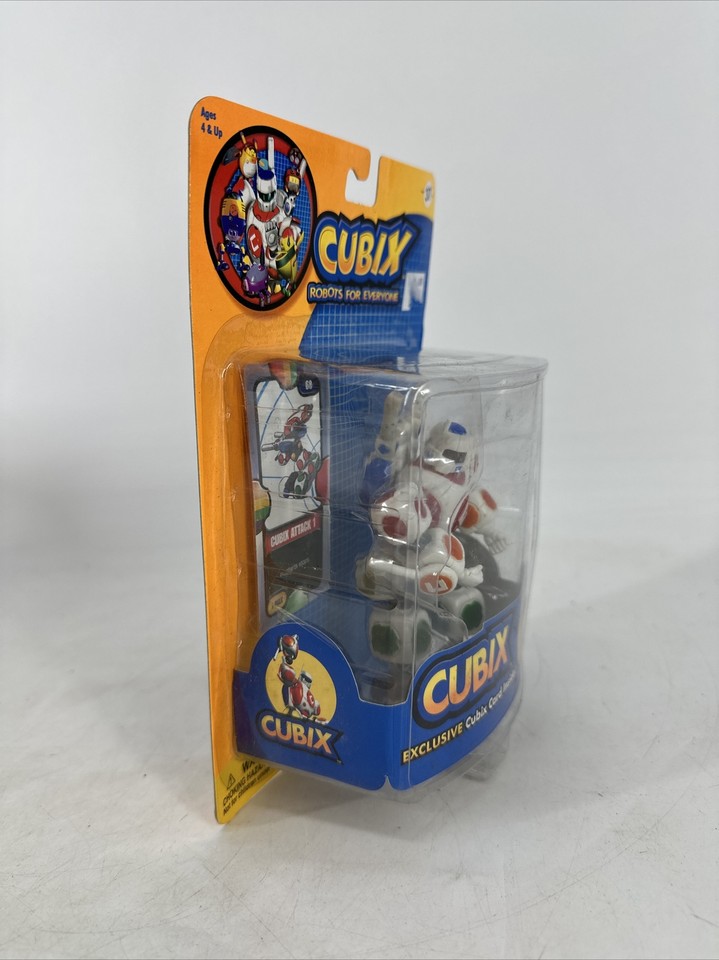 RARE Vintage 2001 Cubix Robots for Everyone Action Figure 5" NEW IN ...