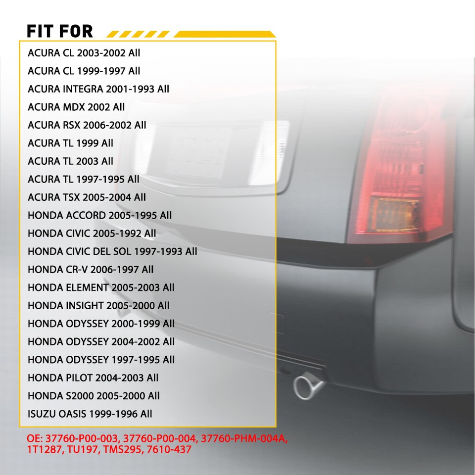 New IAT Sensor for Honda Civic Accord Acura CR-V MDX Element RSX TSX ...