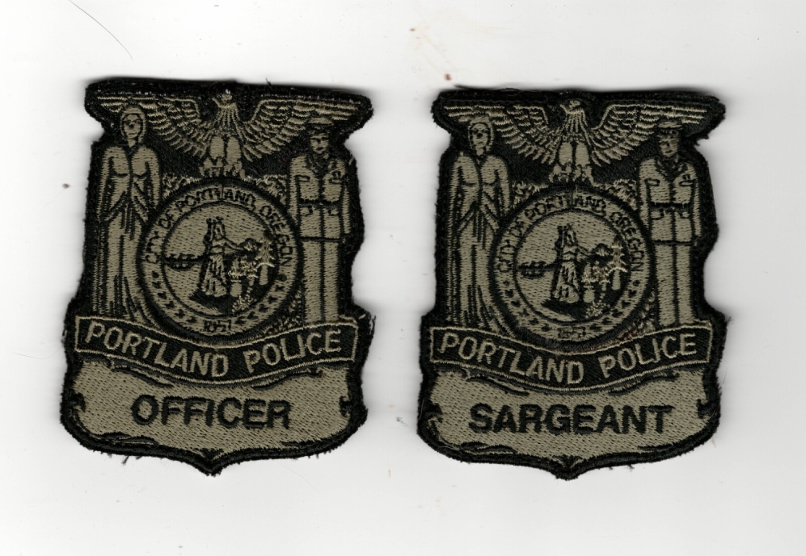 Portland Police Prop Police Patches, Mint, | eBay
