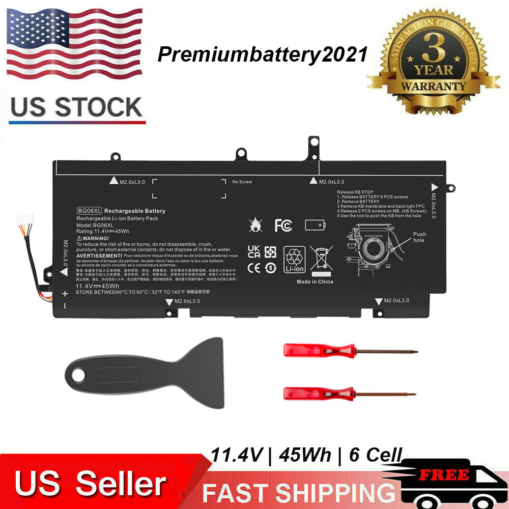 BG06XL Battery for HP EliteBook 1040 G3 BG06045XL 804175-181 804175-1B1 ...