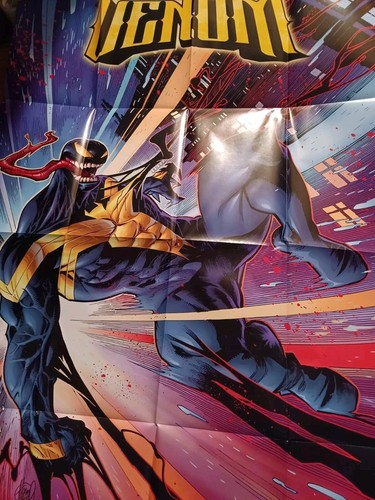 All New Venom 24x36 promo poster New Marvel Comics Adam Kubert | eBay