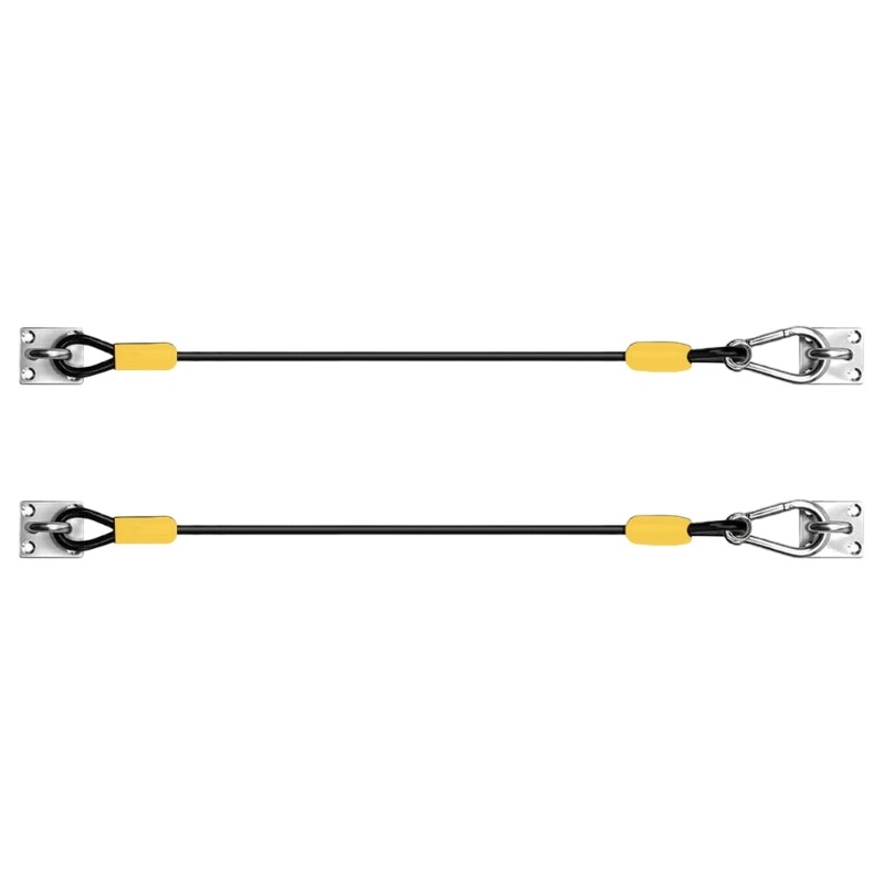 2pcs Adjustable Trash Can Lid lock set Metal Clasps Strap set for ...