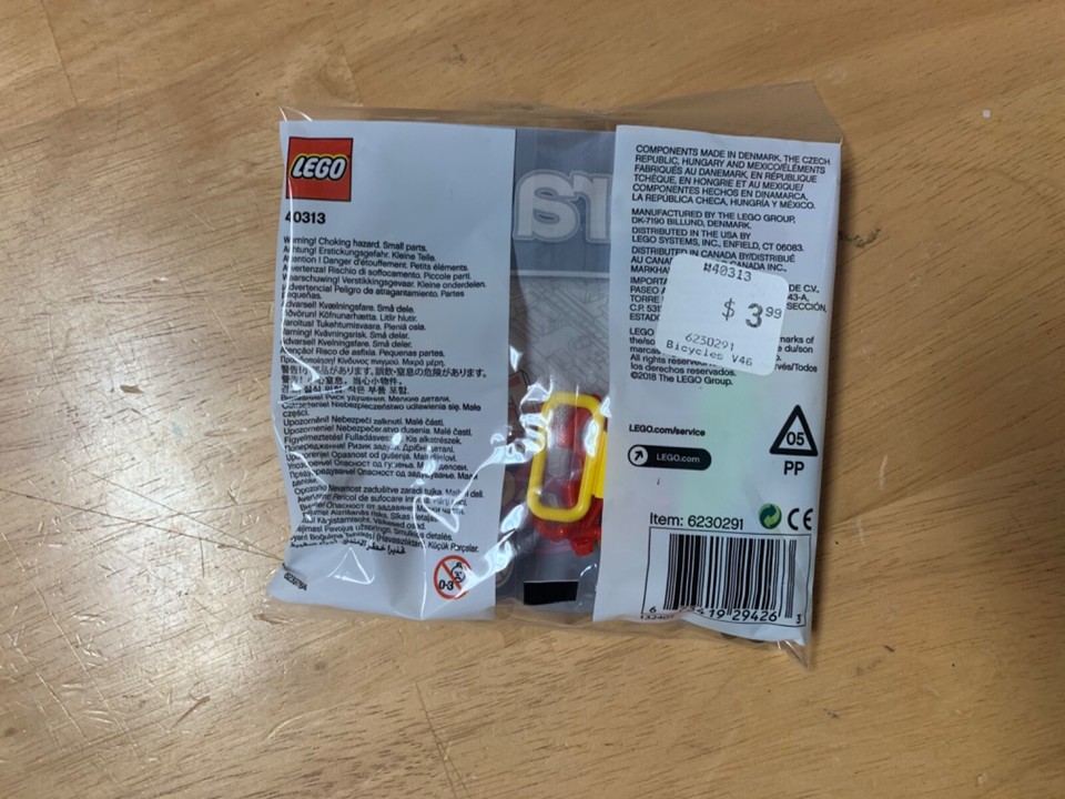 LEGO 40313 Xtra City Accessories Bike 673419294263| eBay