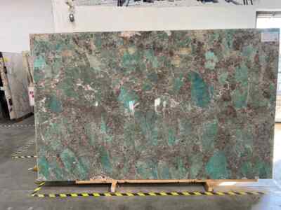 GRANITE AMAZONITE EXTRA POLISHED Stone Slab, counters top table Top ...
