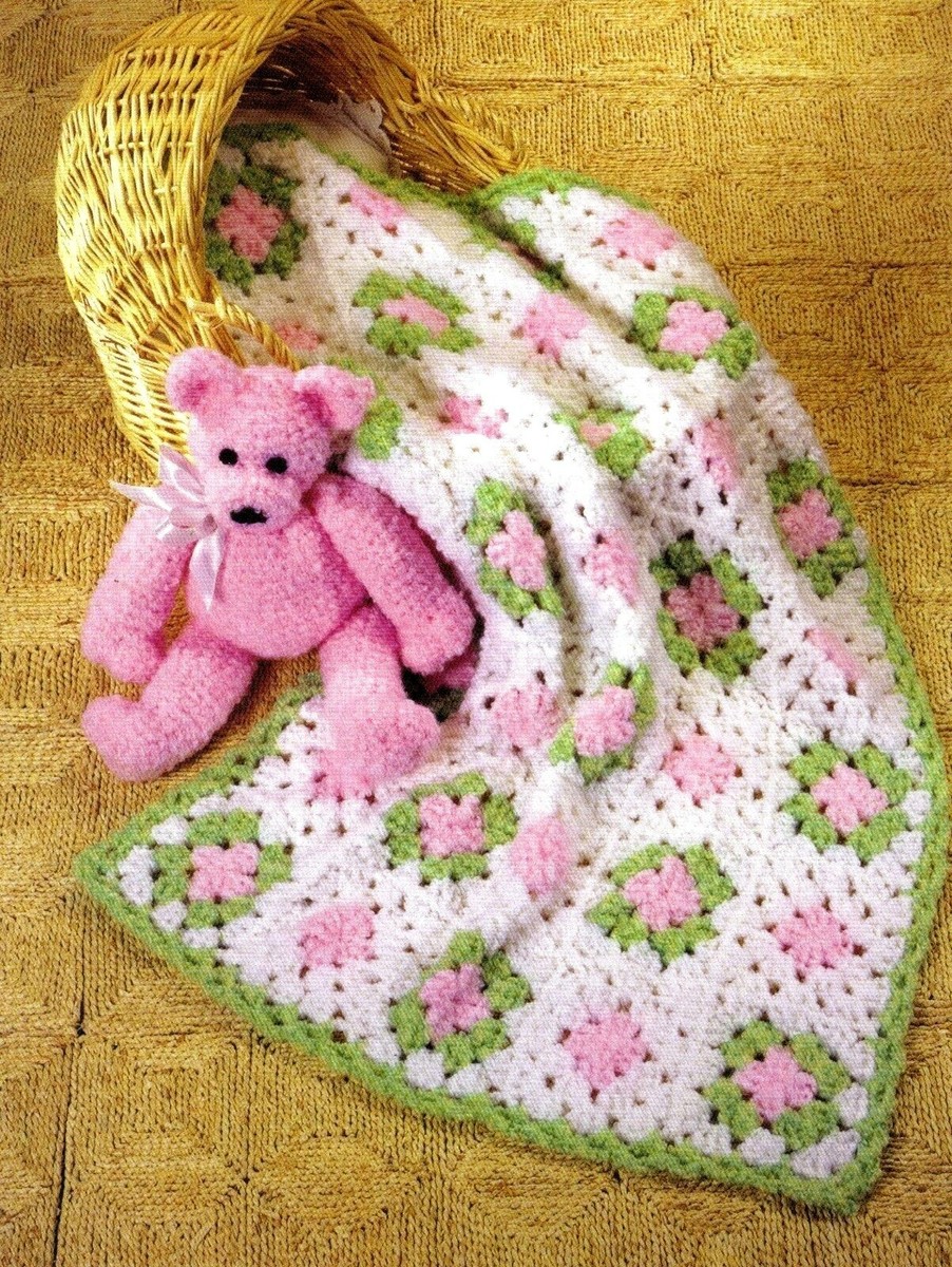 Teddy Bear Afghan Crochet Pattern