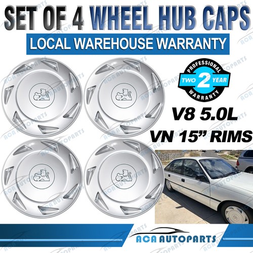 Reproduction Hubcaps for Holden Commodore VN V8 15" Rims Brand NEW Hub ...
