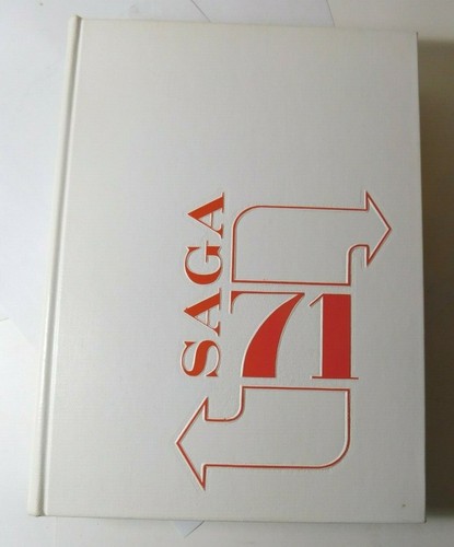 Yearbook - WARREN TRAVIS WHITE HIGH SCHOOL 1971 "SAGA" DALLAS Texas | eBay