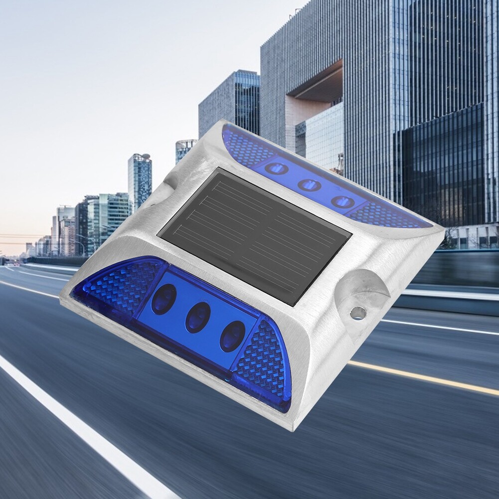 Blue Solar Driveway Marker Lights 10 Packet Solar Driveway Marker