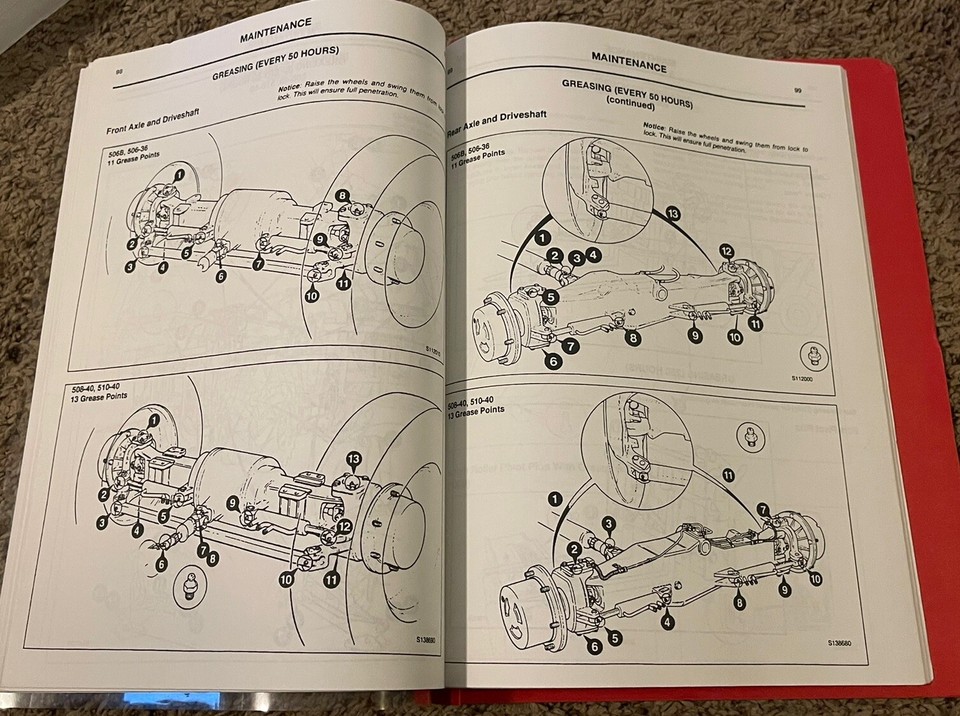 JCB Telehandler Operator Manual 506-36, 508-40, 510-40 | eBay