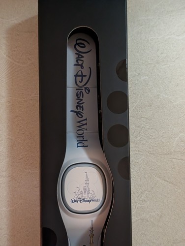 Walt Disney World 2026 Blue Grey Cinderella Castle Magic Band Plus New ...