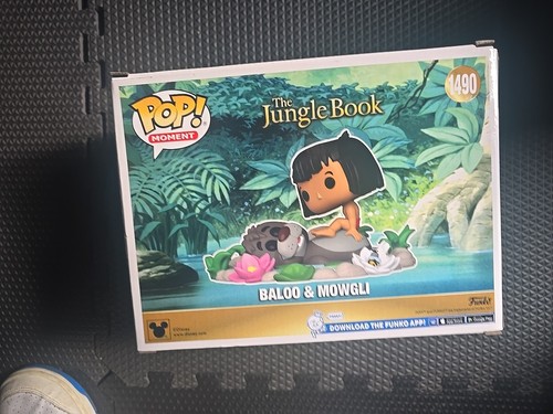 Funko Pop Disney's The Jungle Book - Baloo & Mowgli Autograph Bruce ...