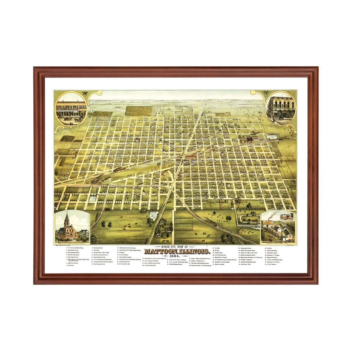 High School Campus Map Of Mattoon Mattoon Towers 62+ And Handicapped