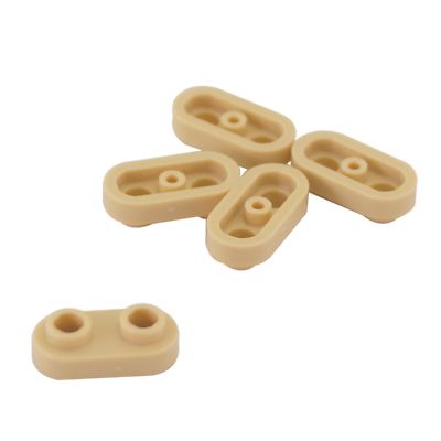 5 NEW LEGO Plate, Modified 1 x 2 Rounded with 2 Open Studs Tan | eBay UK