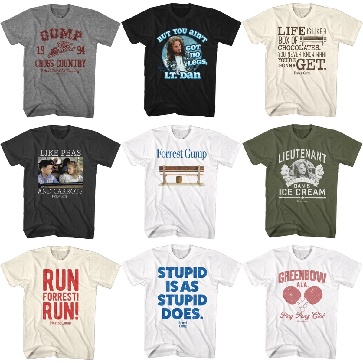 Forrest Gump Running Shirt