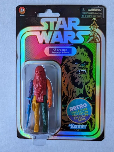 Star Wars Retro Collection Chewbacca Prototype Edition Red 2022 Target ...