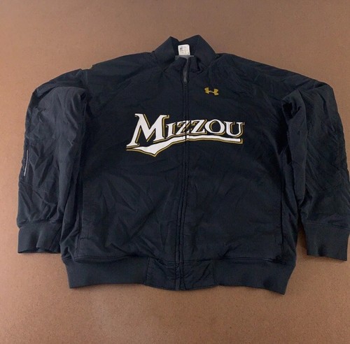 Missouri Tigers Mizzou Under Armour Baseball Sports Jacket Rare Vintage ...